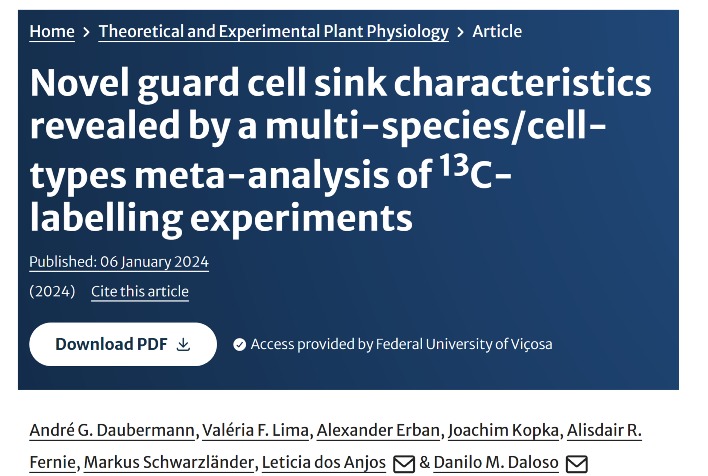 Novel guard cell sink characteristics revealed by a multi‑species/cell ...